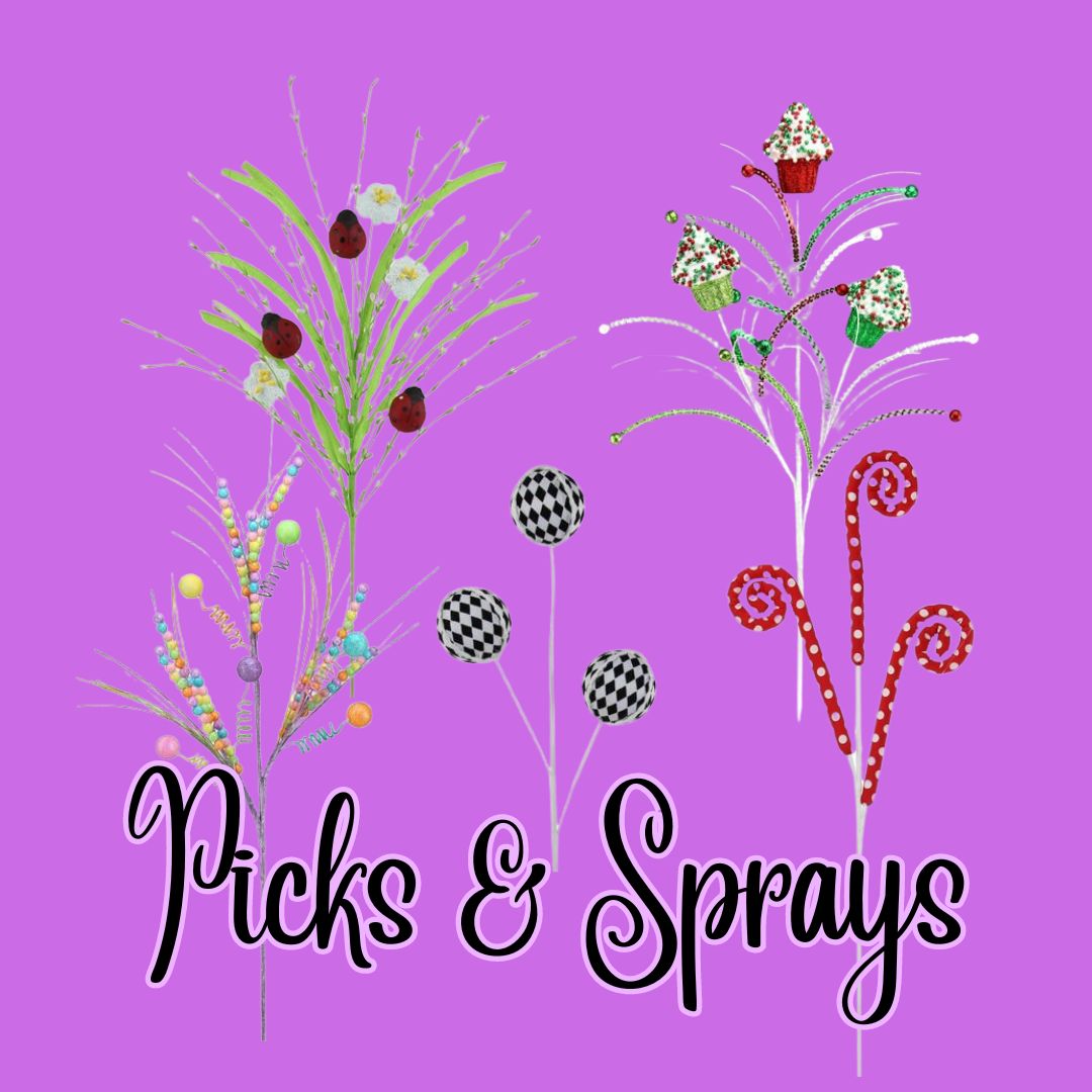 Picks & Sprays – The Ribbon Shed