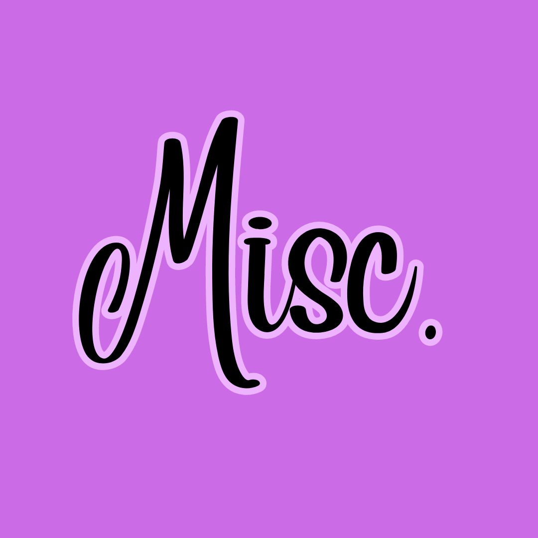 Misc. – The Ribbon Shed
