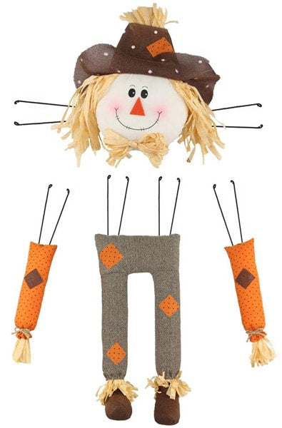 HA4033 4pc Scarecrow Decor Kit – The Ribbon Shed